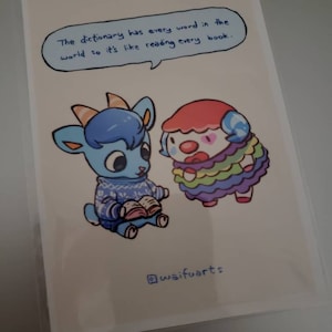 ACNH// Alfonso Glossy 4x6 Vinyl Sticker Sheet | Etsy