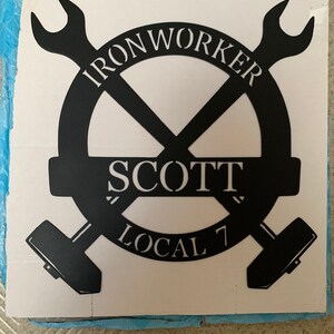 Sheet Metal Workers Sign Union Sheet Metal Workers | Etsy