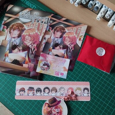 Stickers Bungou Stray Dogs Domestic Soukoku - Etsy