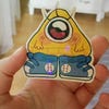 Baby Bill Cipher Holographic Sticker || Gravity Falls Book of Bill ...