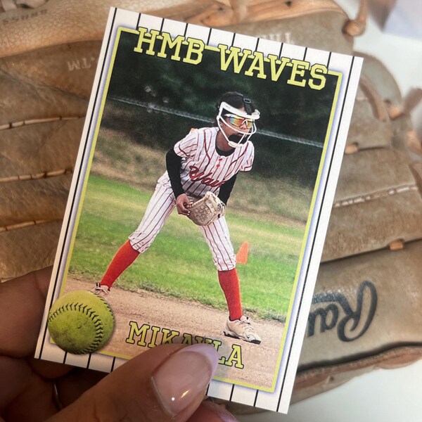Baseball Trading Card • Custom Printed Trading Card • Personalized ...