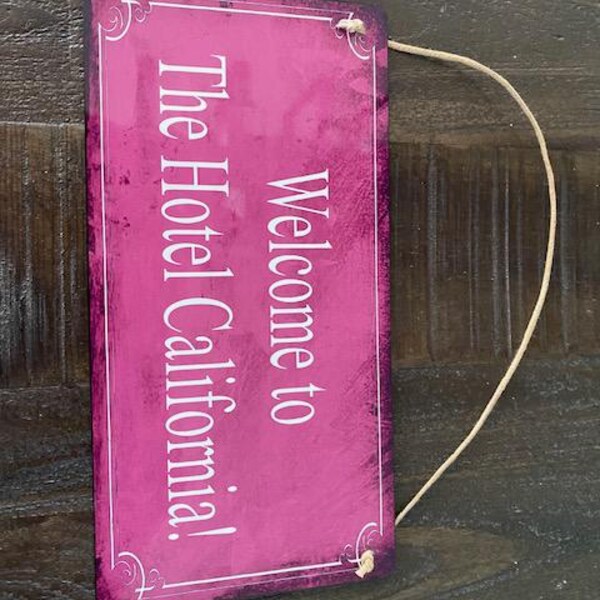 Personalised Metal Small Door Sign Plaque Gifts Custom Any Text Fun ...