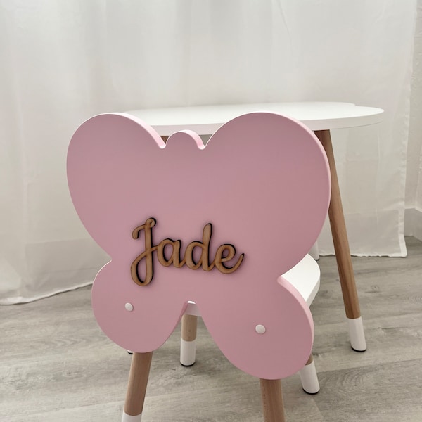 Unique Kids Table and Space Rocket Chairs Set/exclusive Toddler Table ...
