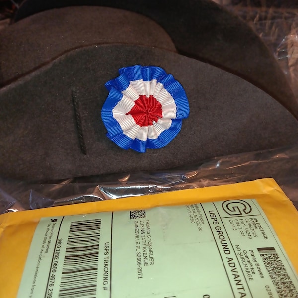 French American Alliance Cockade American Revolution Cockade George ...