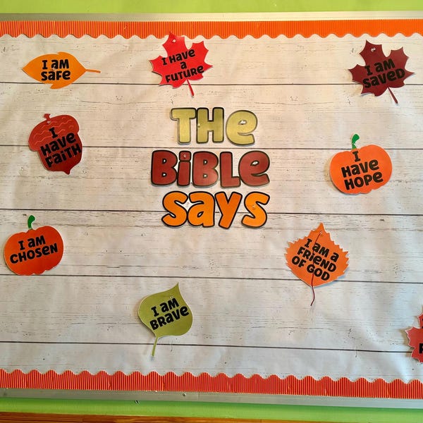 Bright Varsity Glitter Classroom Decor Kit Bundle - Etsy