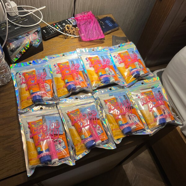 Come on Let's Party Themed Hangover Kits Hangover Recovery Kit ...