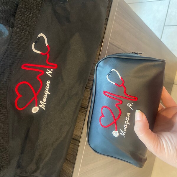 Heartbeat Stethoscope Embroidery Design, Doctor Embroidery Designs ...