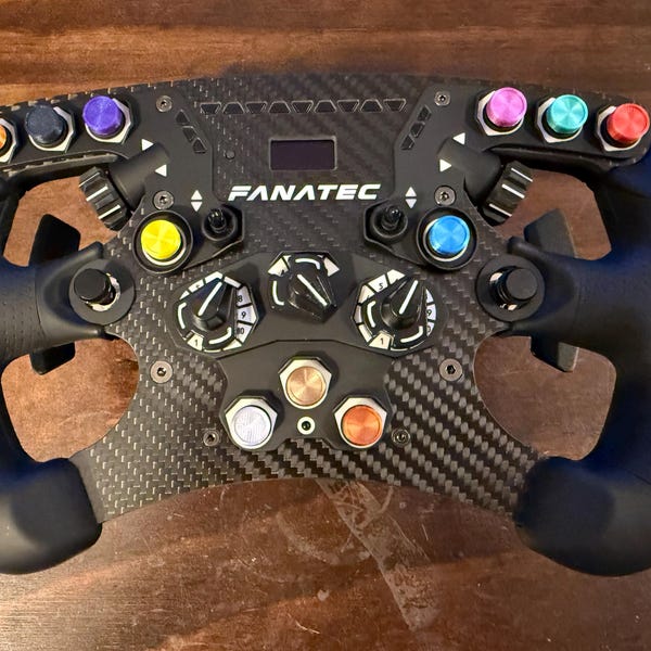 Button Caps for Fanatec Wheels (specialty Colors, Package of 3). - Etsy