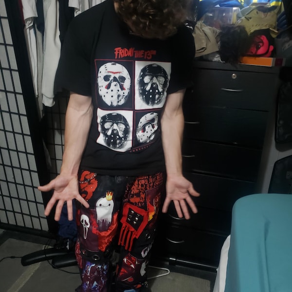 Custom Handmade Horror Thriller Punk Emo Metal Rock Goth Trap Anime