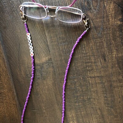 Beaded Face Mask Chain - Etsy