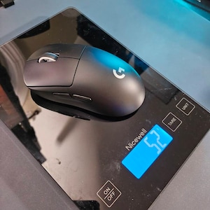 Logitech G Pro X Superlight Weight Reducing Base Mod-removes 7.5 Grams ...