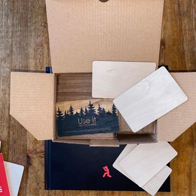 Wooden Blank Cards 35x2 Wood Blank Card Business Cards - Etsy