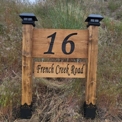 Personalized Driveway/entrance Signs, Made to Order - Etsy