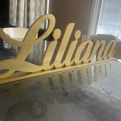 Personalized Name Sign / Custom Name Piece / Wooden Name Sign / Sweet ...