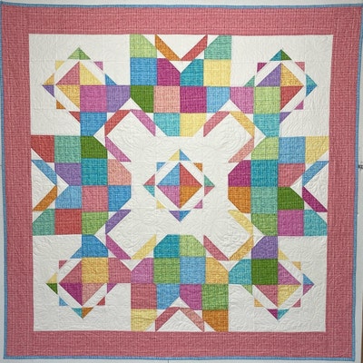 Digital Download Bundles and Bows Quilt Pattern by Material - Etsy