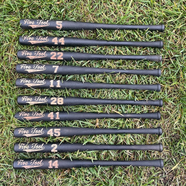 Bulk Team Mini Bats, Team Baseball Gift, School Team Gift, Wholesale ...