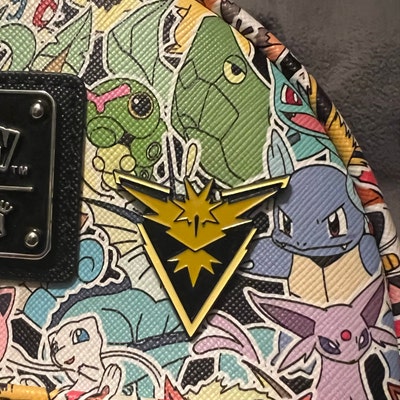 Pokemon Go Pin Team Instinct Lapel Pin Hat Pin Bag Pin - Etsy
