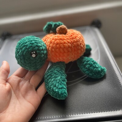 2in1 Pumpkin Turtle Pattern Crochet PDF Download Beginner Friendly ...