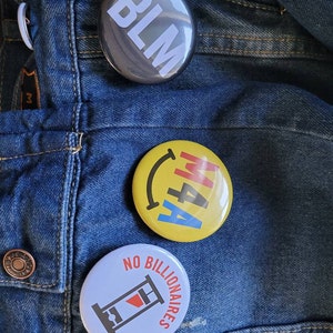 Democratic Socialists of America DSA Buttons | Etsy