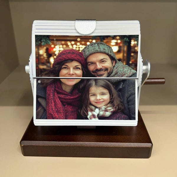 Custom Flip Book Frame Animation Machine - Photo/video Rotating Albums ...