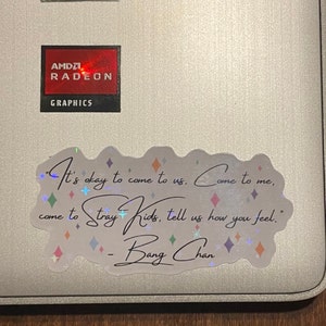 Stray Kids stay Holographic Sticker / Laptop Decal - Etsy