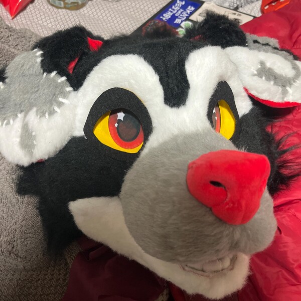 Small Dragon Fursuit Head Blank - Etsy