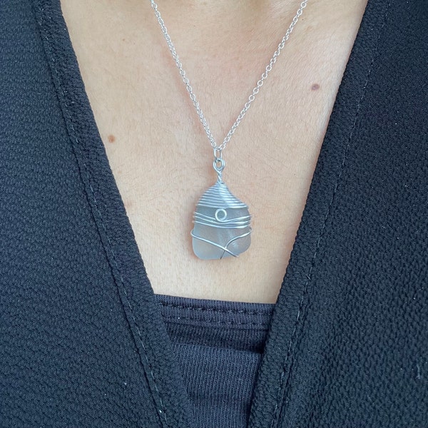 Cornish Sea Glass Sterling Silver Earrings / Handmade Jewelry From ...