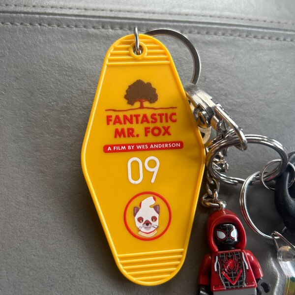 Wes Anderson Movie Inspired Retro Motel Key Fob - Etsy