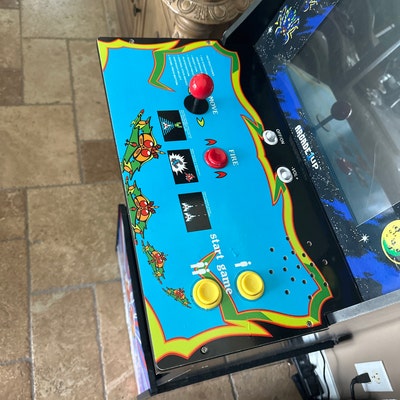 Arcade 1up Cabinet Galaga CPO Overlay Deck Protector Sticker Decal - Etsy