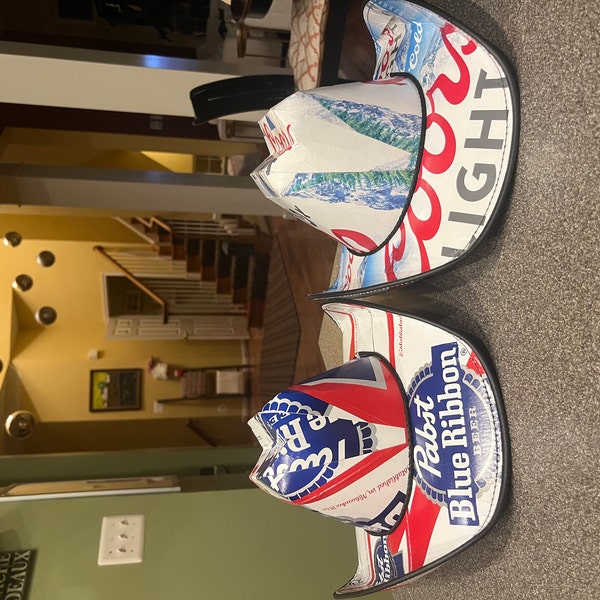 Beer Box Cowboy Hats. Made From Recycled Miller Genuine Draft Beer ...