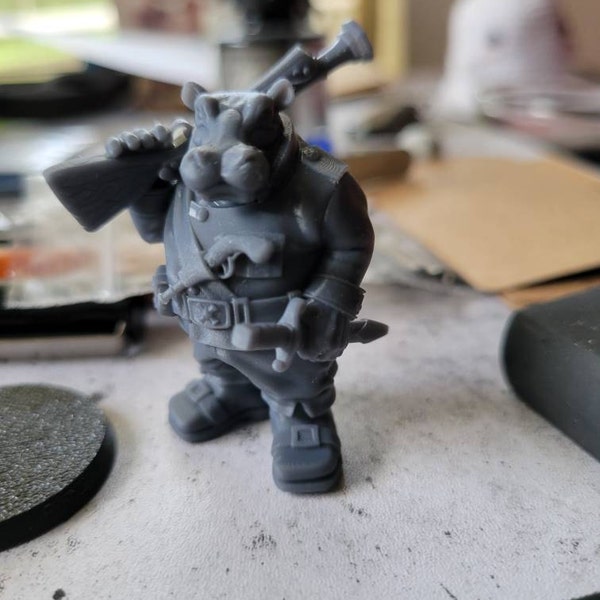 Grimguard Ogres Super Soldiers 28mm Miniatures for Tabletop Gaming dnd ...