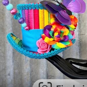 Demonstration or Example of Sizes of Top Hats for Chiki Bird Hat Studio ...