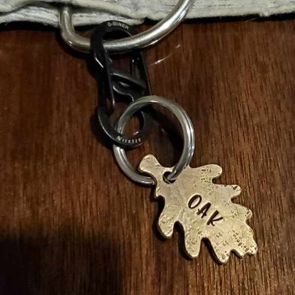 Dog Tag, Oak Leaf, Dog Tags for Dogs, Personalized Dog Tag, Pet Id Tag ...