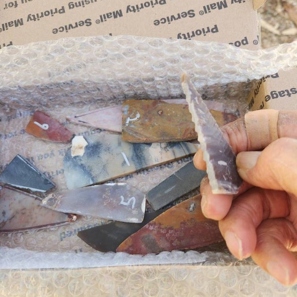 Flint Knapped Knife Obsidian - Etsy