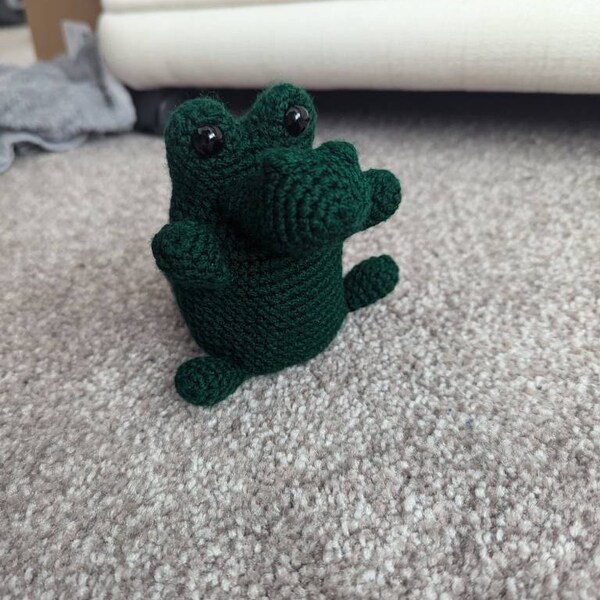 Frog Amigurumi Crochet Pattern, Boris the Frog - Etsy