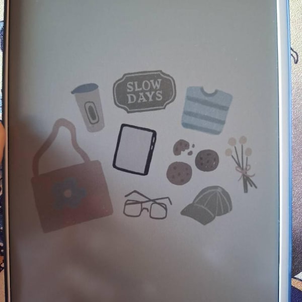 Coffee & Book Club Boox Palma Cover, Screensaver, Lockscreen — Coffee ...