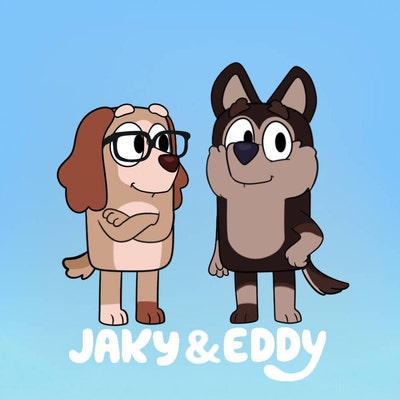 Bluey Characters as Popsicles Keychains - Etsy