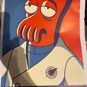 The Simpsons Square Print Old Man Yells at Cloud Simpsons Poster ...