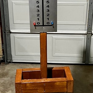 Cornhole Scoreboard Score Keeper Easy Read With YARD Stand - Etsy