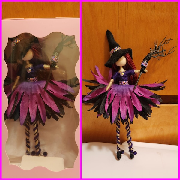 Flower Fairy Doll, Pink Dress Doll, Girls Birthday Gift Ideas ...