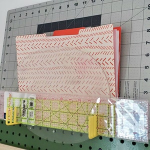 Sewing Template/ruler Holder IKEA SKADIS or 1/4 Standard Pegboard - Etsy
