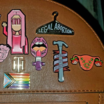 Uterus Enamel Pin Feminist Art Blooming Uterus Feminist Gift Cuterus ...