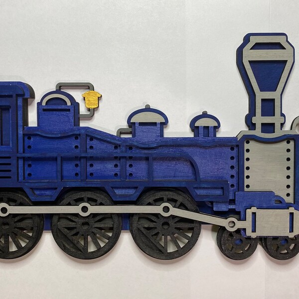 C158-train - Scroll Saw Pattern (pdf, Dxf, Svg, Eps) - Etsy