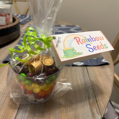 Printable Skittles Themed TEACHER Appreciation Candy Holder Cards DIY ...