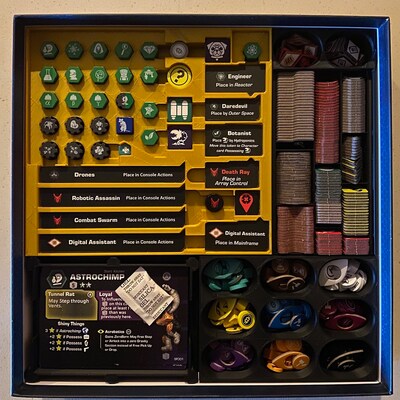 Patchwork Board Game Insert / Box Organizer - Etsy