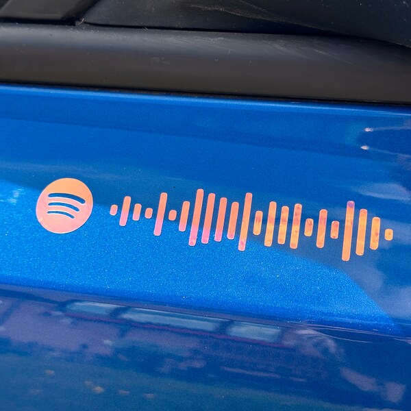 Custom SPOTIFY SCANNABLE Song Code | HOLOGRAPHIC Vinyl | Metallic Vinyl ...