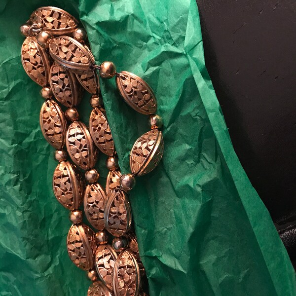 MICHAUD Jade Cherry Dangle Brooch Vintage Michael MICHAUD Bronze Red ...