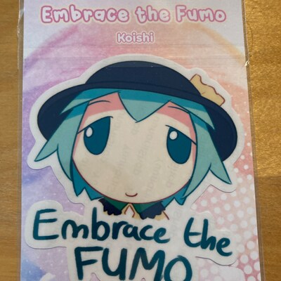 Touhou 8 Imperishable Night Fumo Vinyl Stickers / Fumo Stickers ...