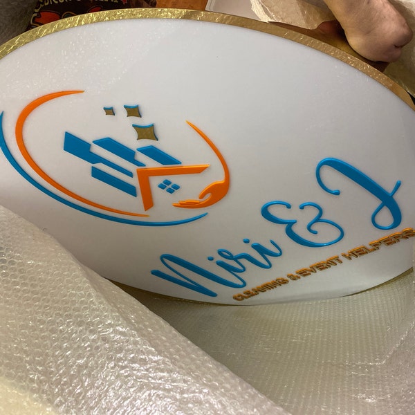 3d Backlit Sign, 3d Logo, 3D Gold Sign, 3D Silver Sign, Business Sign ...