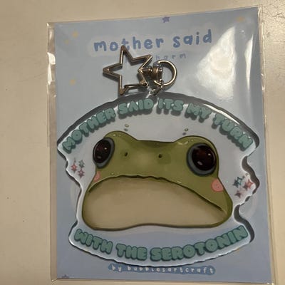 Pancake Frog Sticker Cute Kawaii Sweets Frog Sticker Froggy Sticker ...